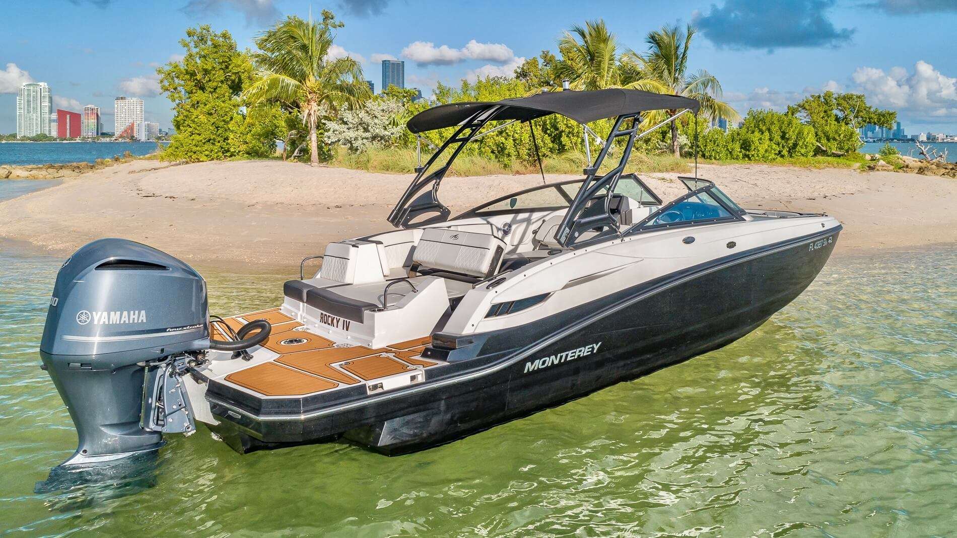 Monterey Boat Rental Miami | Monterey 27 Boat